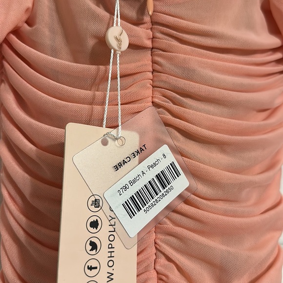 Oh Polly | Dresses | Oh Polly Peach Dress | Poshmark